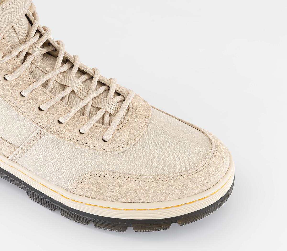 Dr. Martens Combs Tech Boots Parchment Beige - Men’s Boots