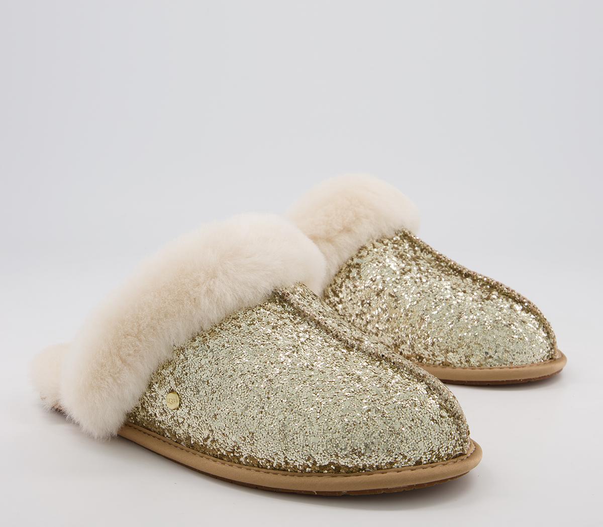UGG Scuffette Cosmos Slippers Gold - Flat Shoes for Women
