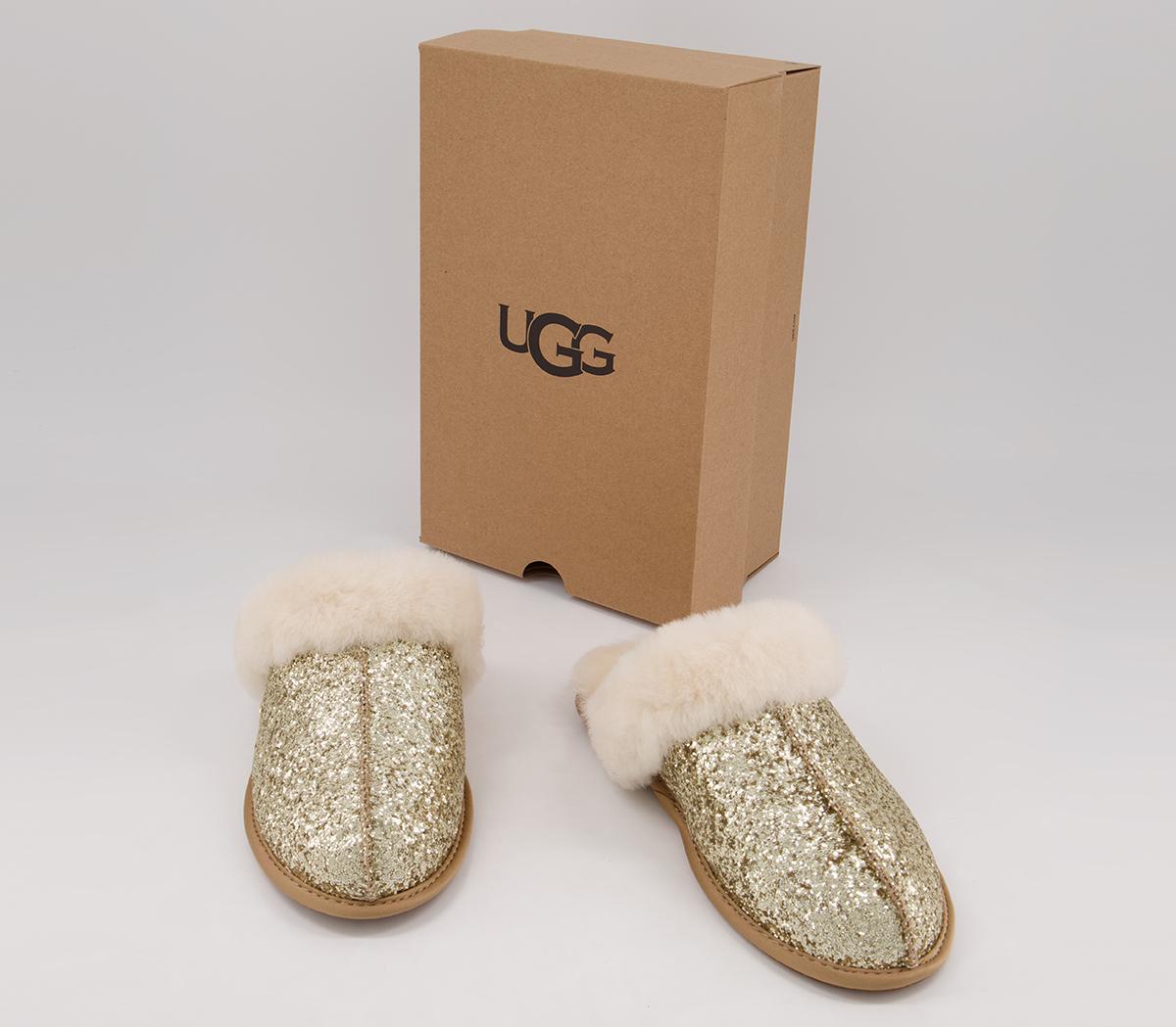 UGG Scuffette Cosmos Slippers Gold - Flat Shoes for Women