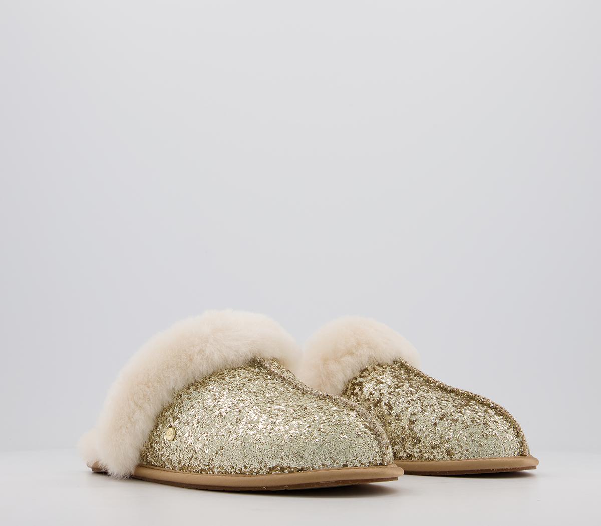 UGG Scuffette Cosmos Slippers Gold - Flat Shoes for Women