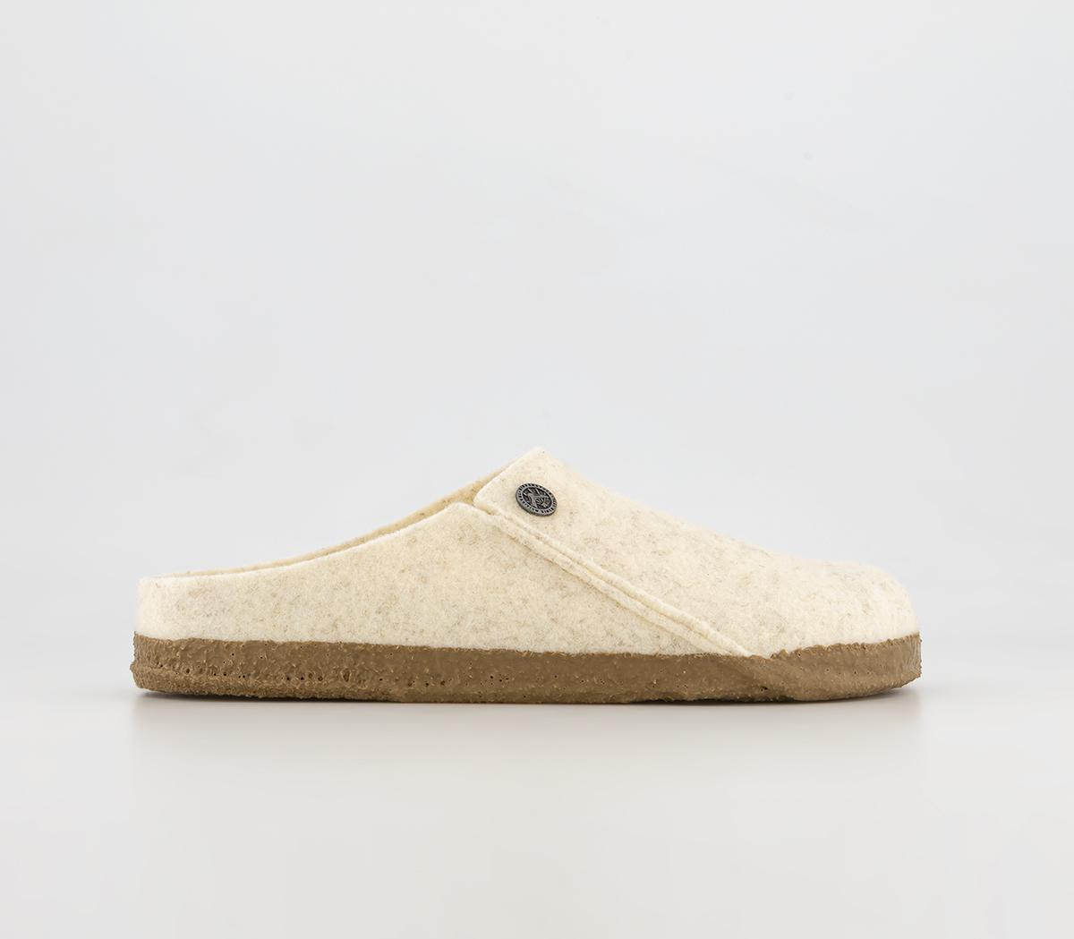 BIRKENSTOCK Zermatt Shearling Shoes Ecru - Flat Shoes for Women