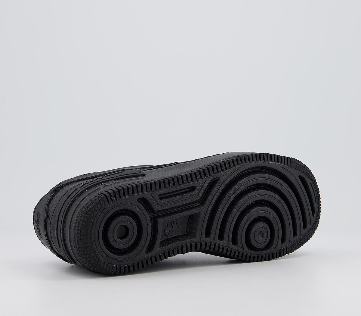 Nike Air Force 1 Shadow Trainers Black - Women's Trainers