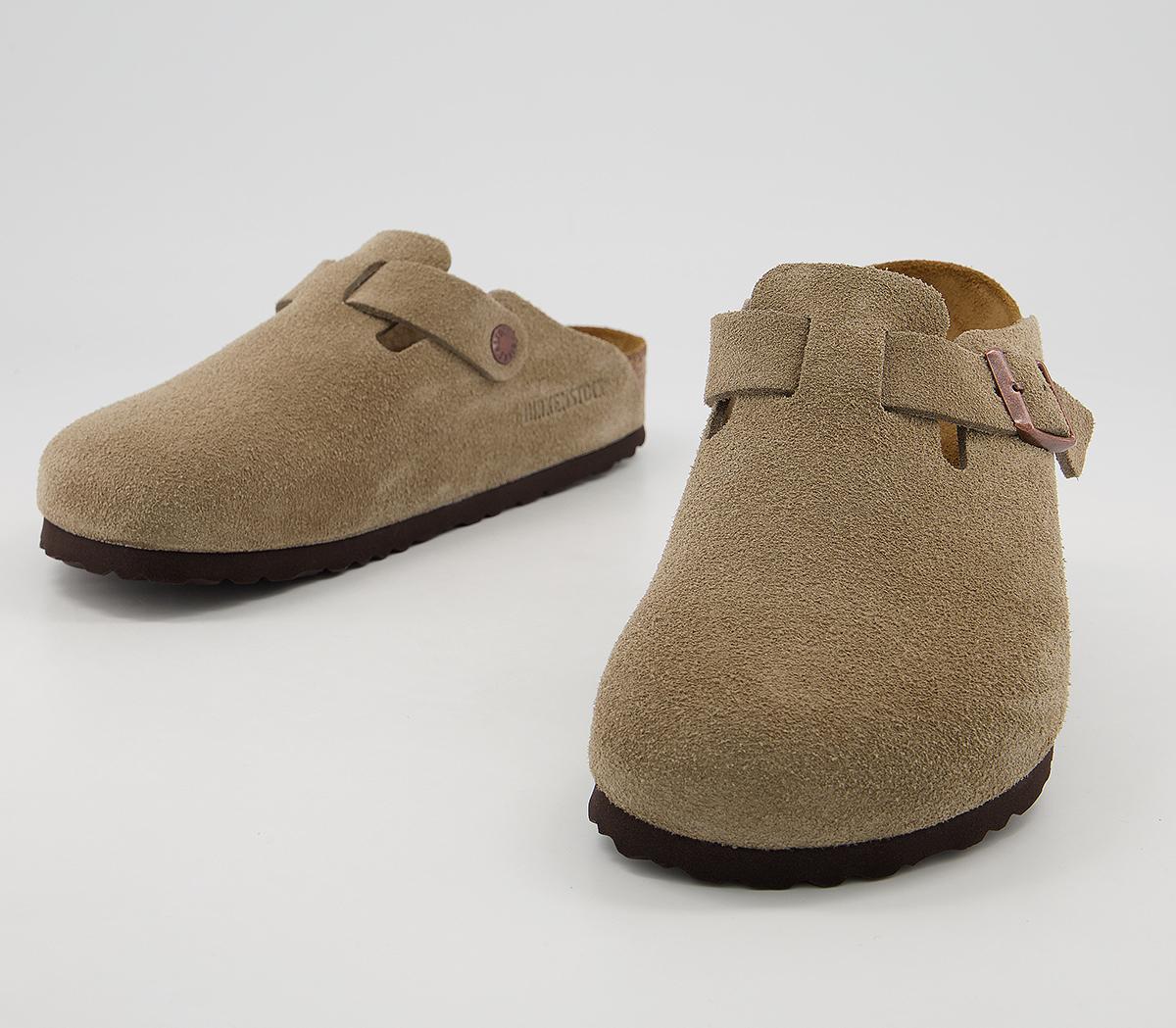 BIRKENSTOCK Boston Clogs Beige - Flat Shoes for Women