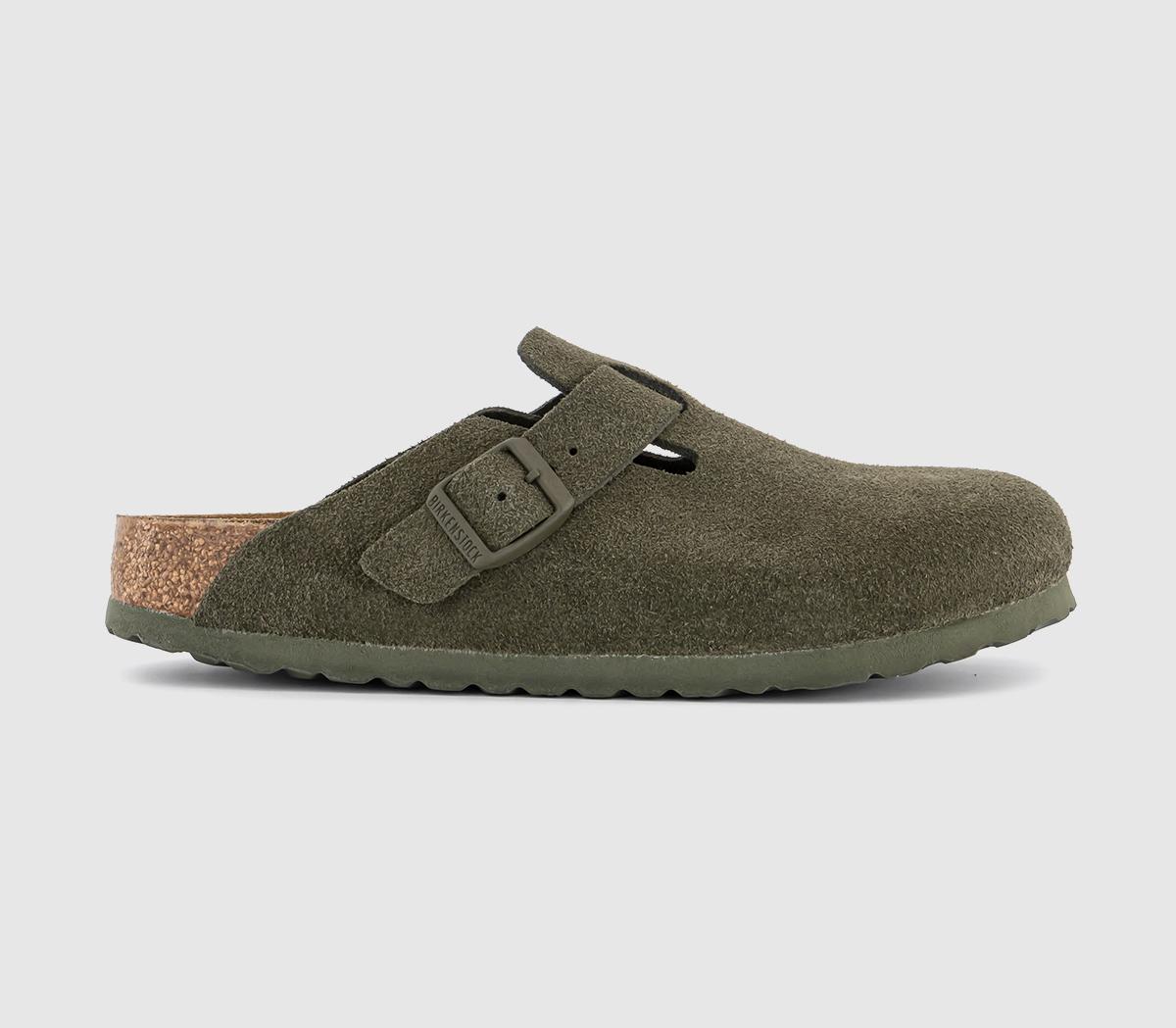 Click here for Birkenstock Girls Boston Exquisite Clogs Thyme In... prices