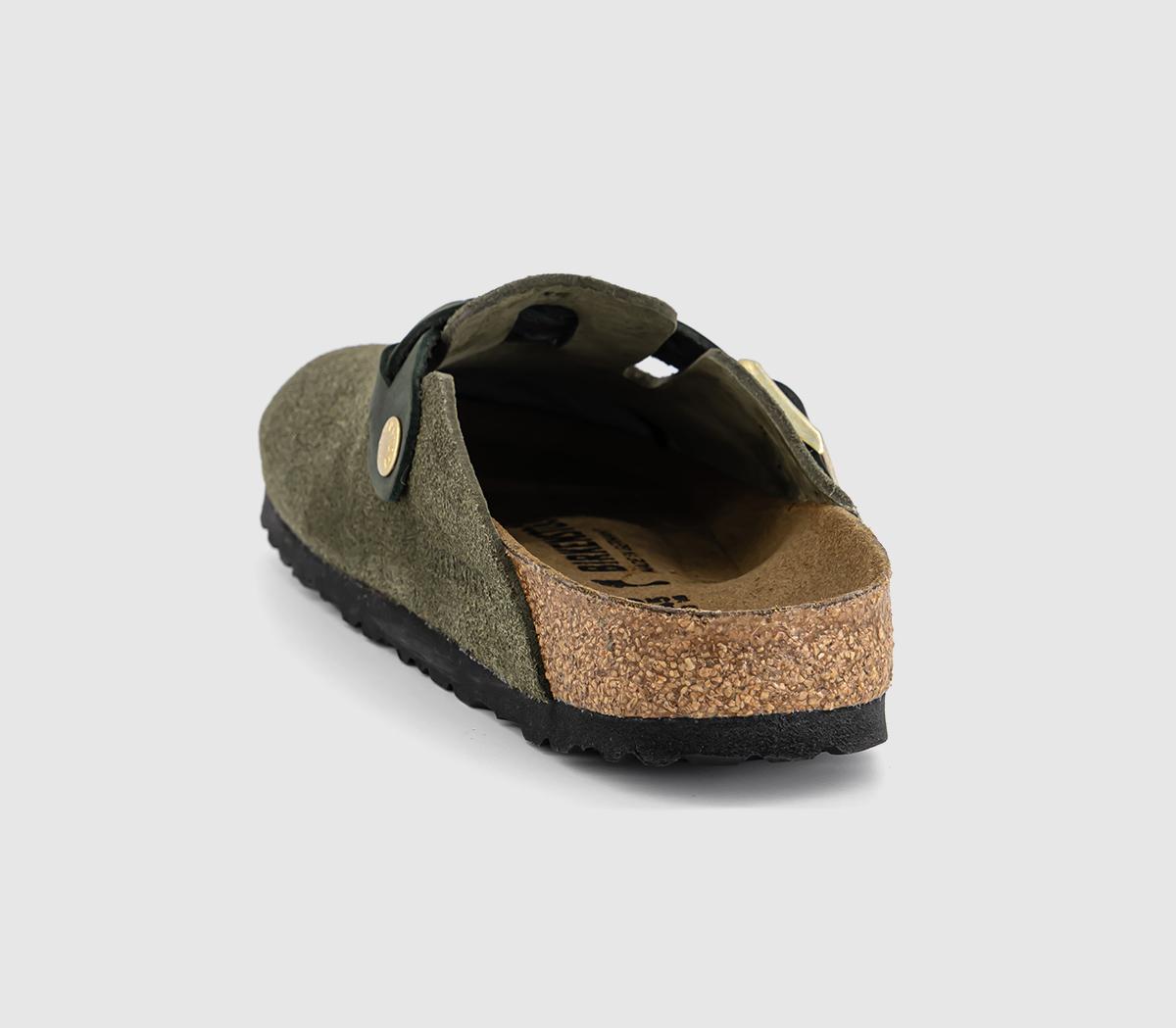 BIRKENSTOCK Boston Clogs Braided Thyme - Flat Shoes for Women