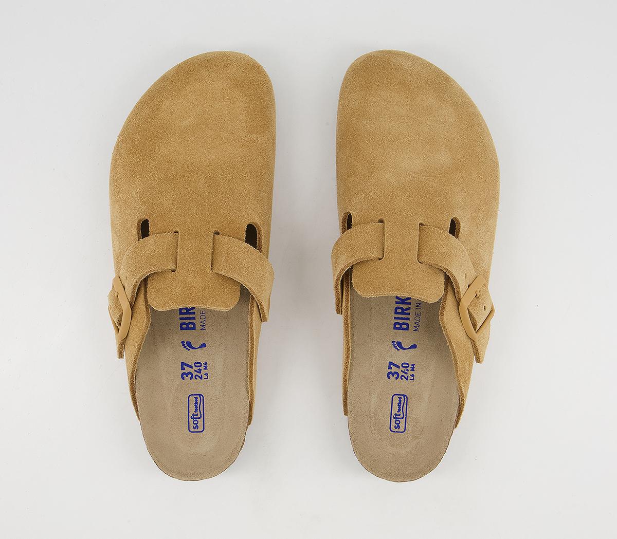BIRKENSTOCK Boston Clogs Latte Cream - Flat Shoes for Women