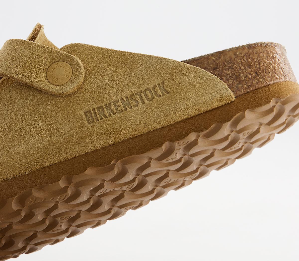 BIRKENSTOCK Boston Clogs Latte Cream - Flat Shoes for Women