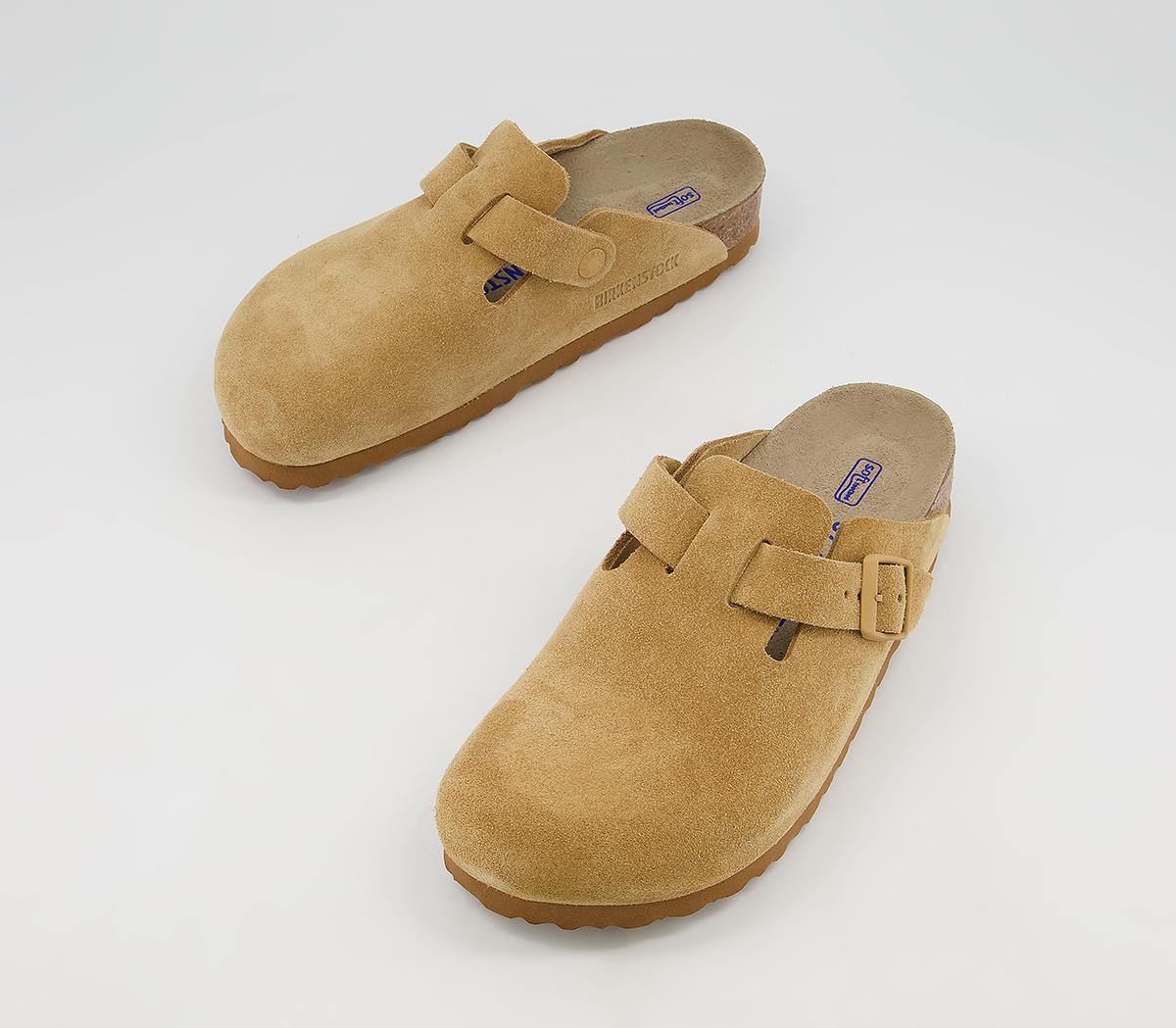BIRKENSTOCK Boston Clogs Latte Cream - Flat Shoes for Women