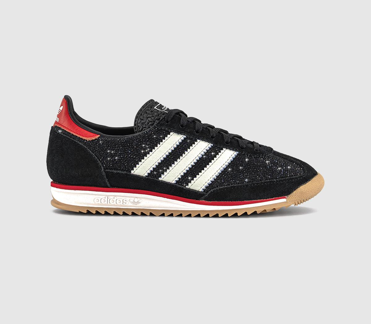 Click here for adidas Womens SL 72 Trainers Crystal Black Offwhit... prices