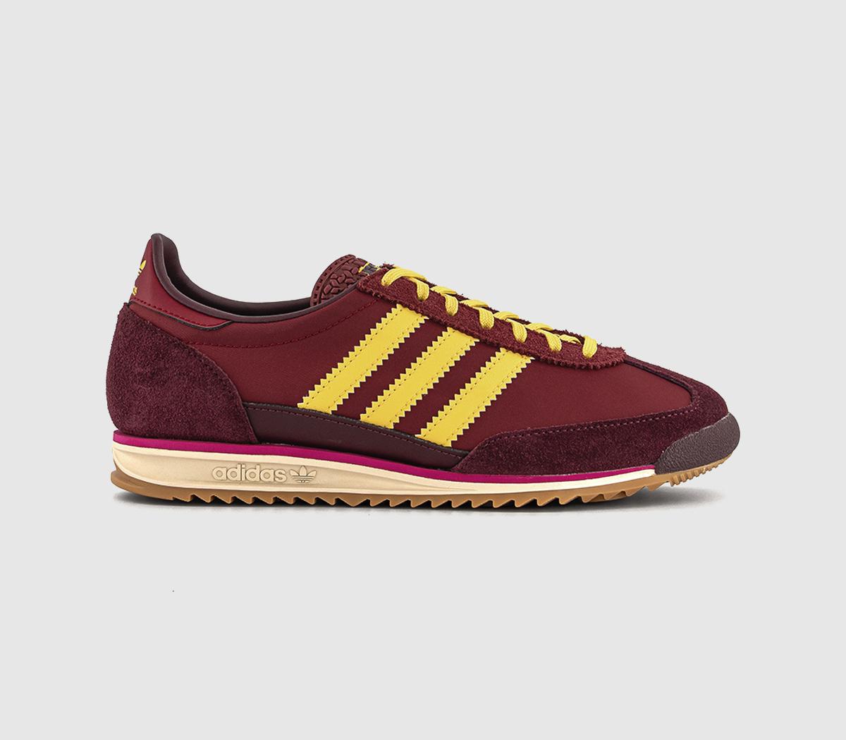 Click here for adidas Womens SL 72 Trainers Noble Maroon Maroon S... prices