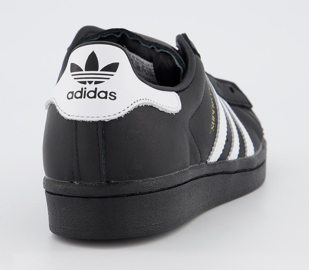 adidas Superstar Black White Black - Unisex Sports