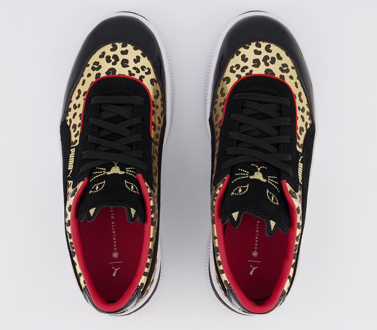 PUMA Deva Trainers Charlotte Olympia Black - Unisex Sports