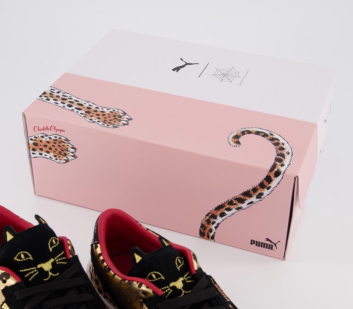 PUMA Deva Trainers Charlotte Olympia Black - Unisex Sports