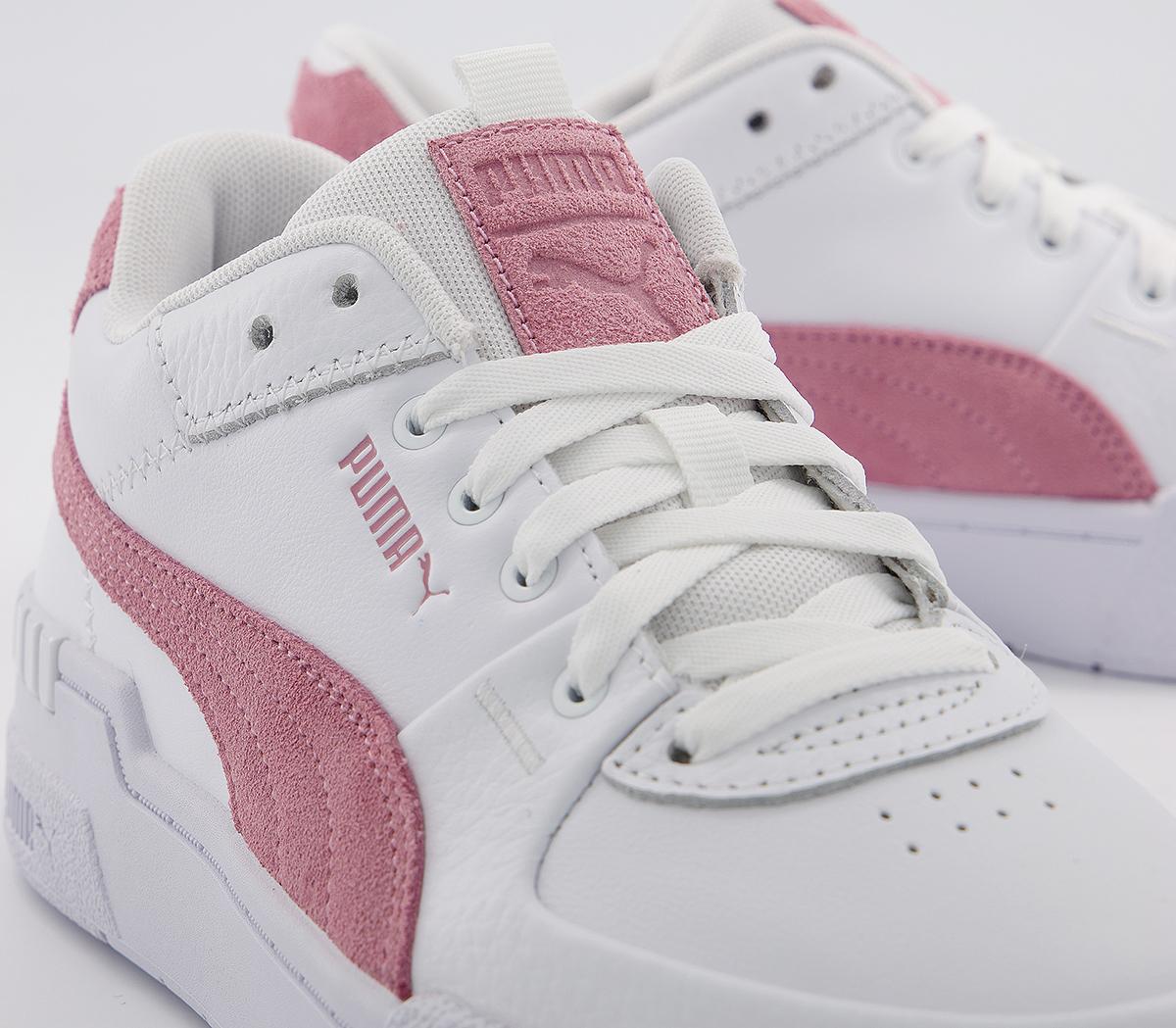 PUMA Cali Sport Trainers Puma White Foxglove - Women's Trainers