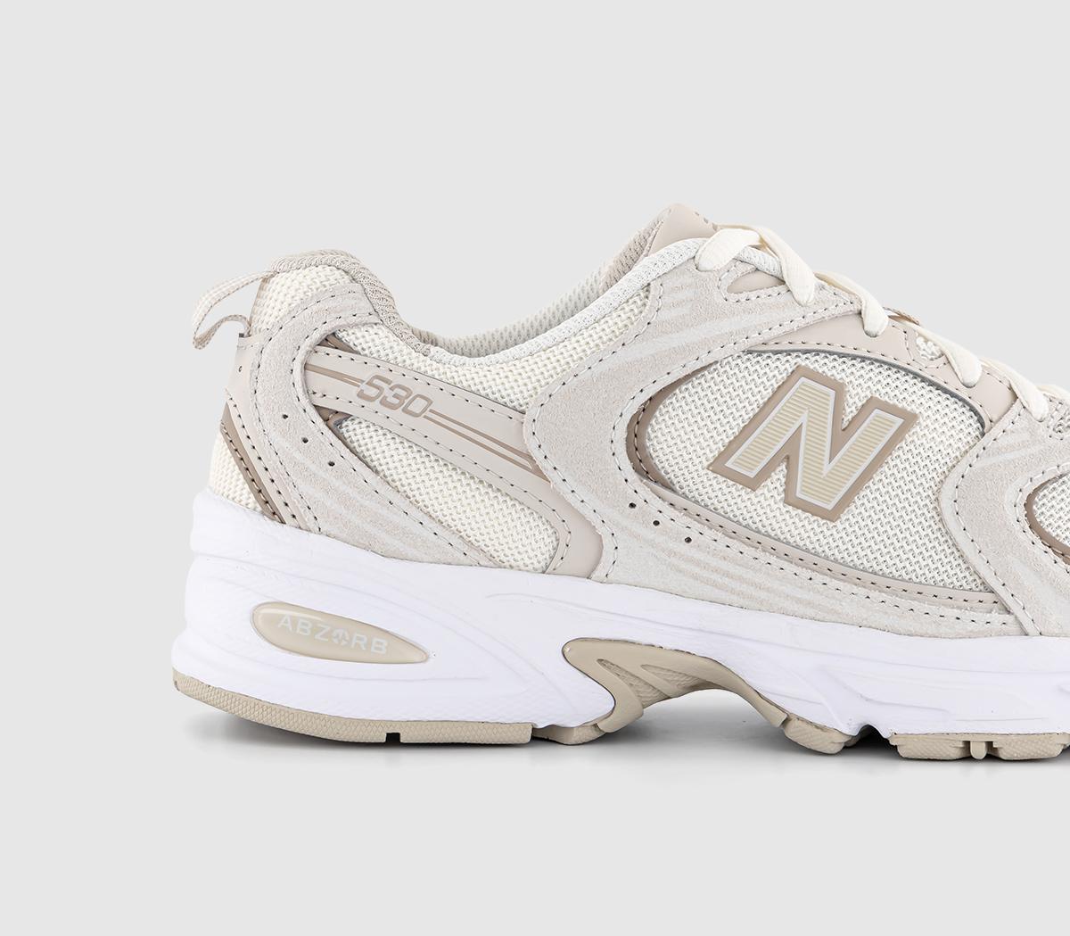 New Balance Mr530 Trainers Sea Salt White Cream - Women's Trainers