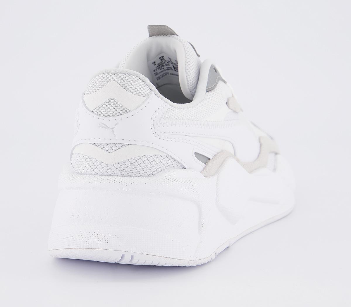 Puma Rs x Puzzle Trainers White Silver Unisex Sportschuhe Puma Rs x Puzzle Trainers White Silver Unisex Sportschuhe