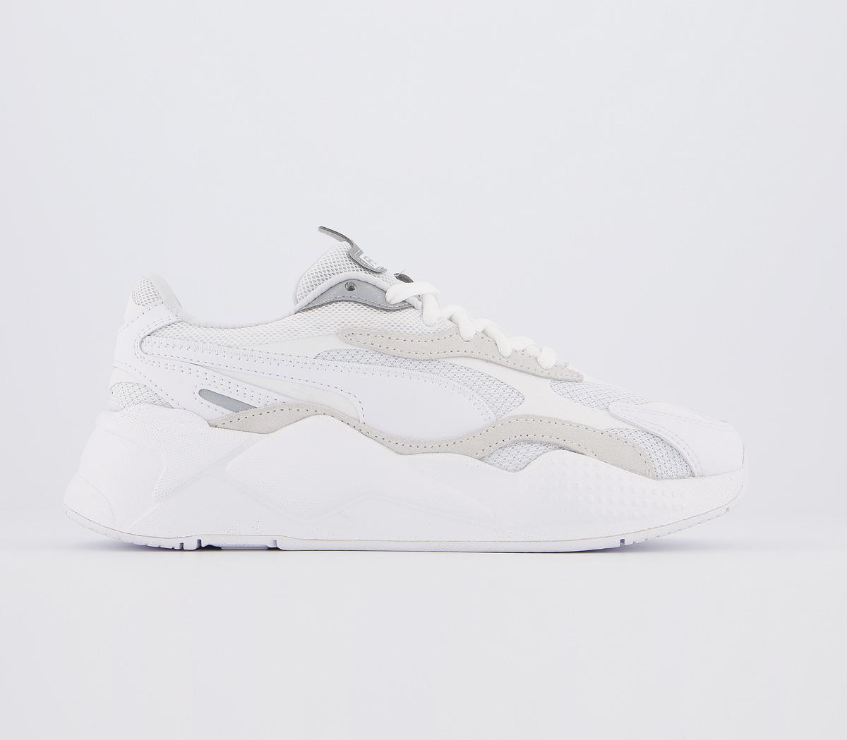 Puma Rs x Puzzle Trainers White Silver Unisex Sportschuhe Puma Rs x Puzzle Trainers White Silver Unisex Sportschuhe