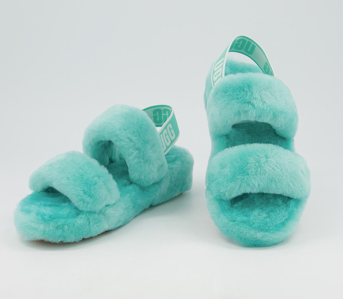 UGG Oh Yeah Slippers Tide Pool - Flat Shoes for Women