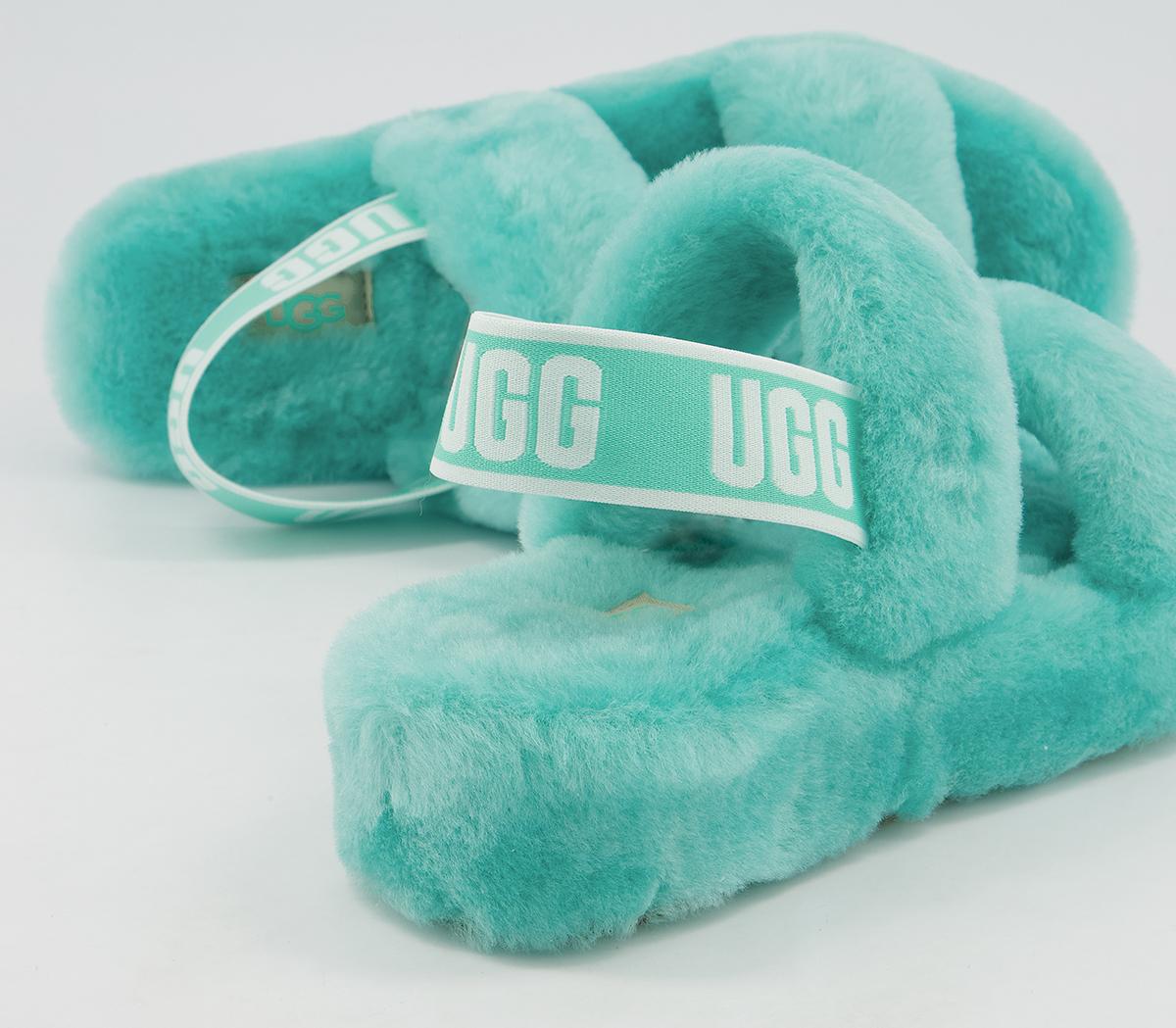 UGG Oh Yeah Slippers Tide Pool - Flat Shoes for Women