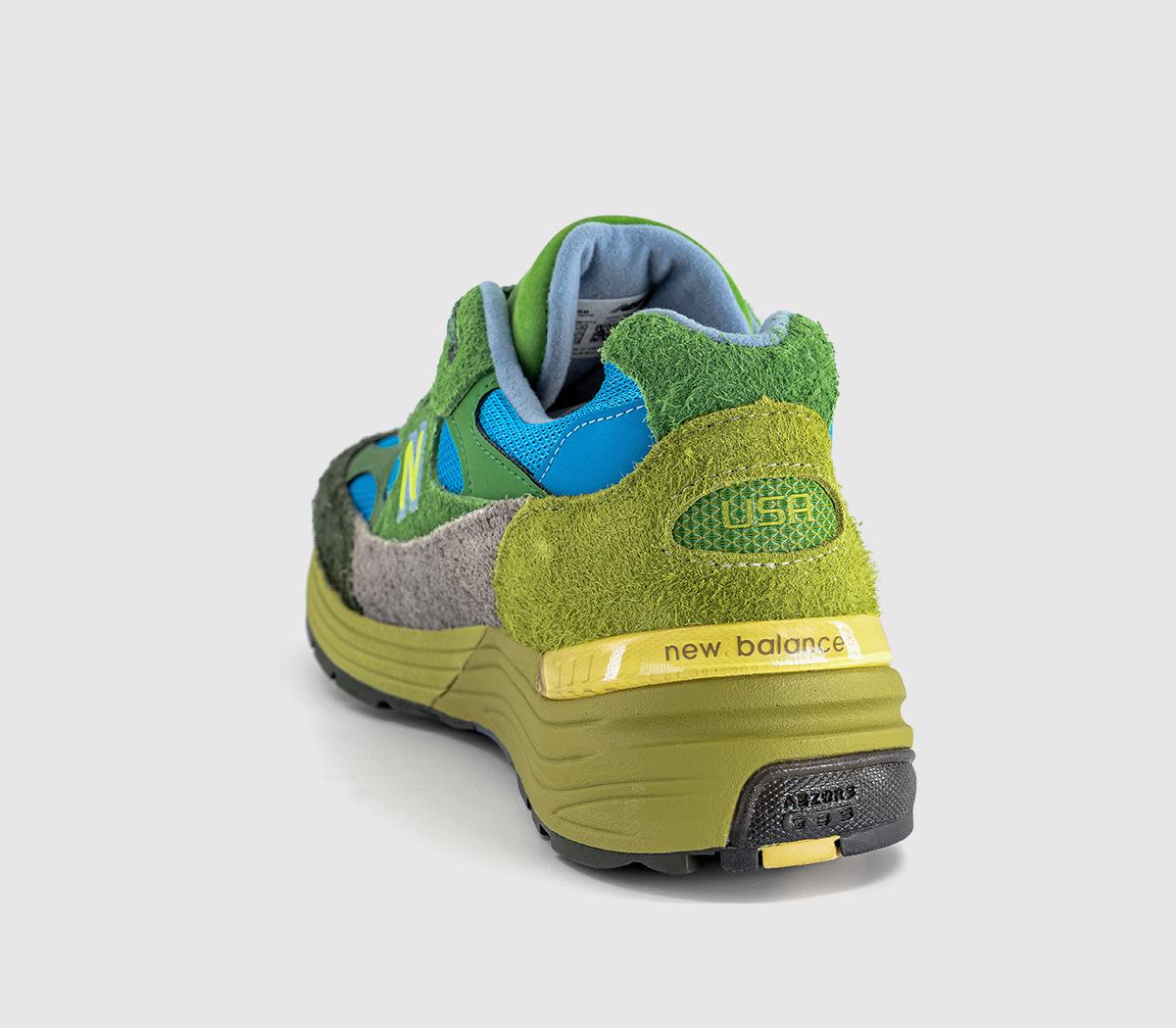 New Balance 992 Trainers Salehe Bembury Green - Men's Trainers