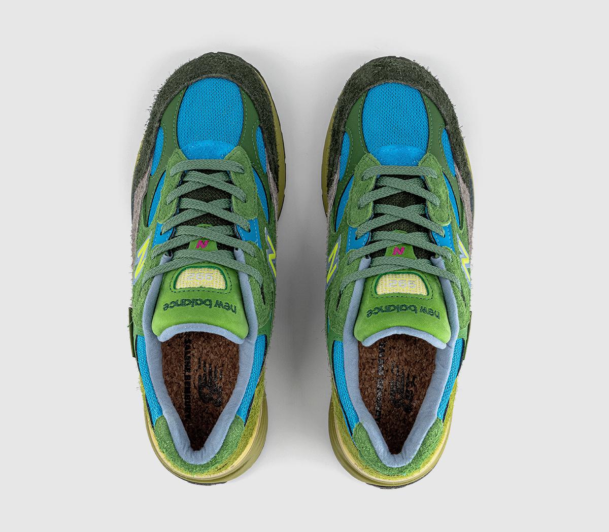 New Balance 992 Trainers Salehe Bembury Green - Men's Trainers