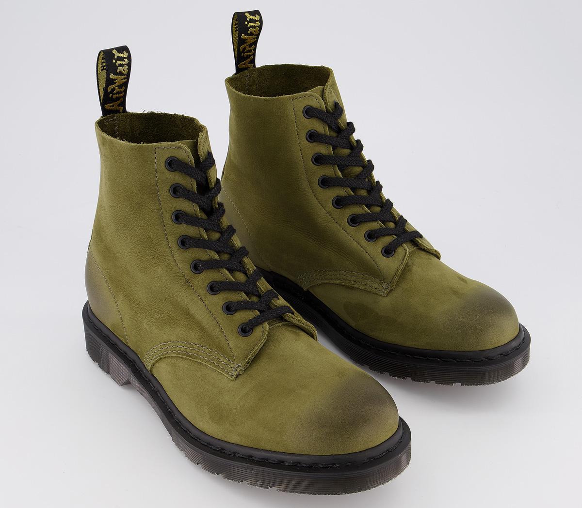 Dr. Martens 1460 Pascal Boots Olive Titan - Men’s Boots