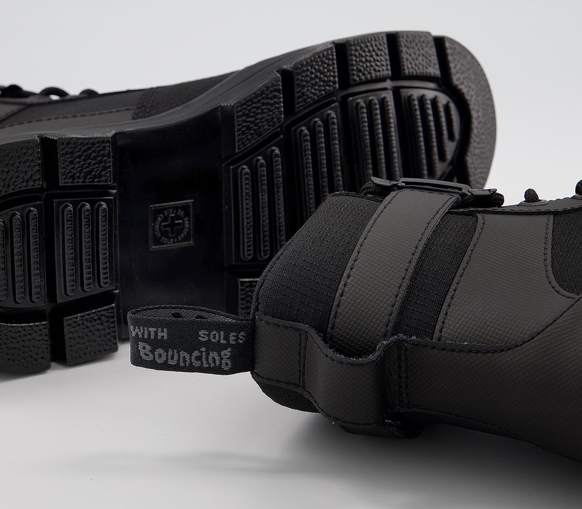 Dr. Martens Combs Tech Element Boots F Black - Women's Ankle Boots