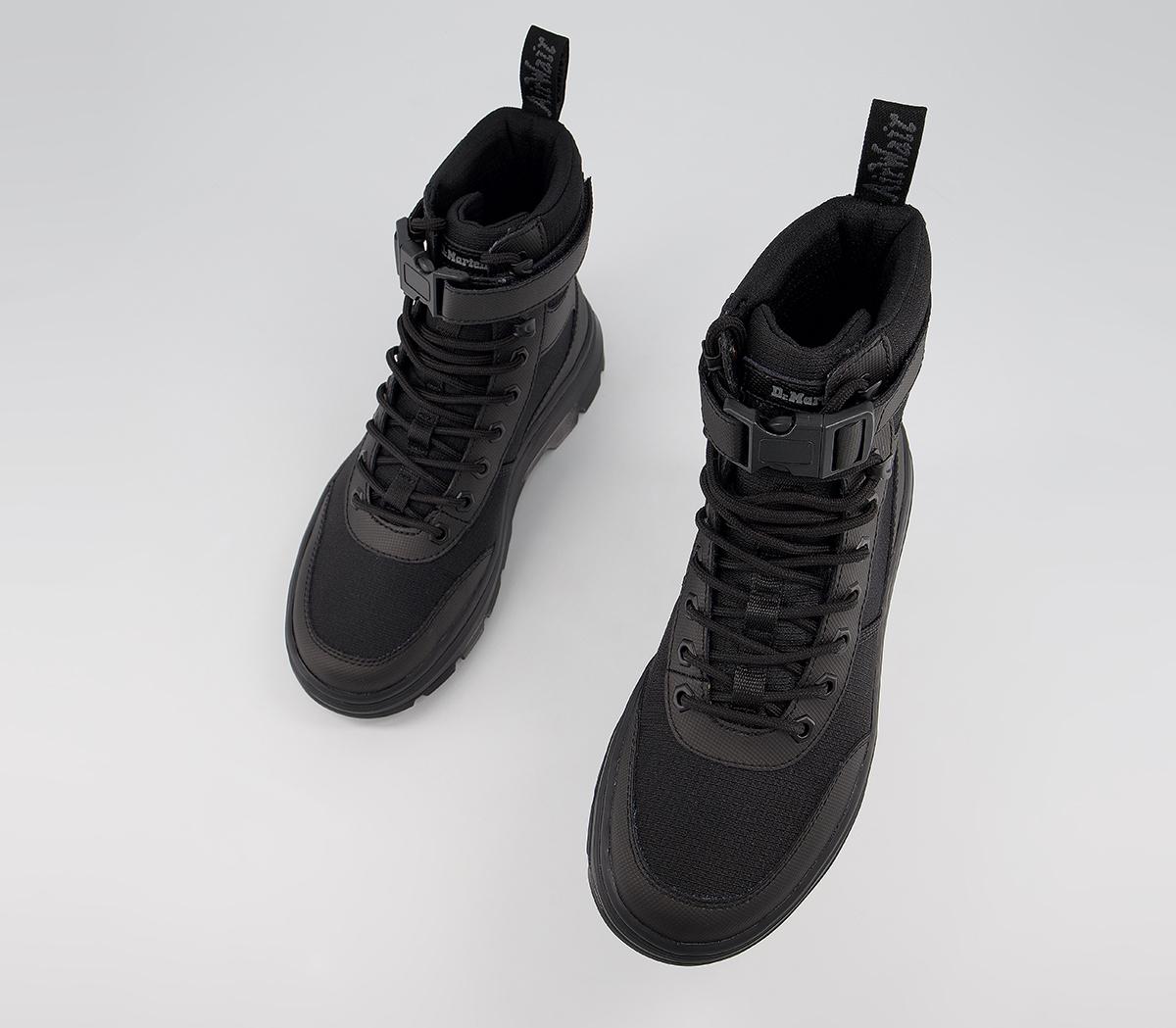 Dr. Martens Combs Tech Element Boots F Black - Women's Ankle Boots