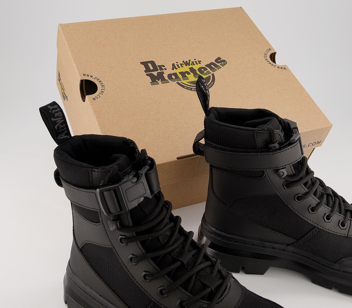 Dr. Martens Combs Tech Element Boots F Black - Women's Ankle Boots
