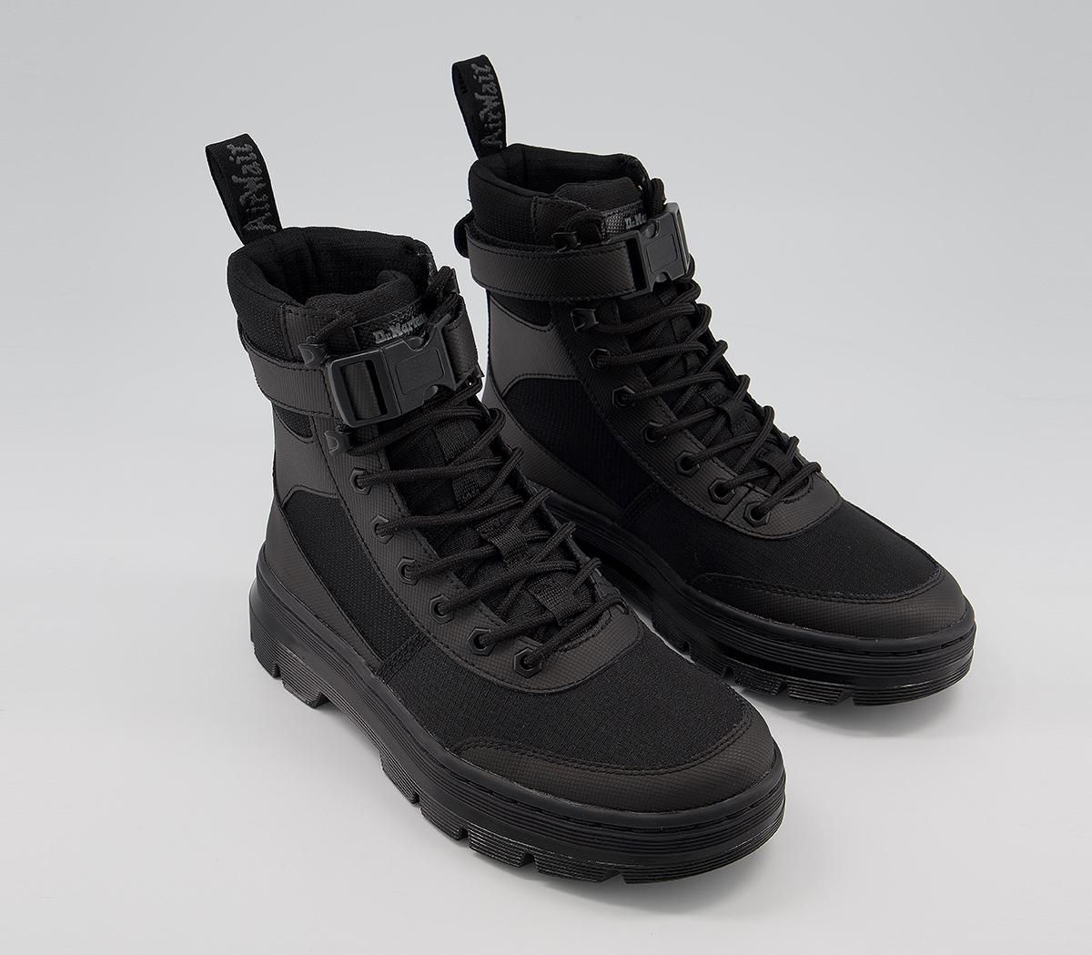 Dr. Martens Combs Tech Element Boots F Black - Women's Ankle Boots