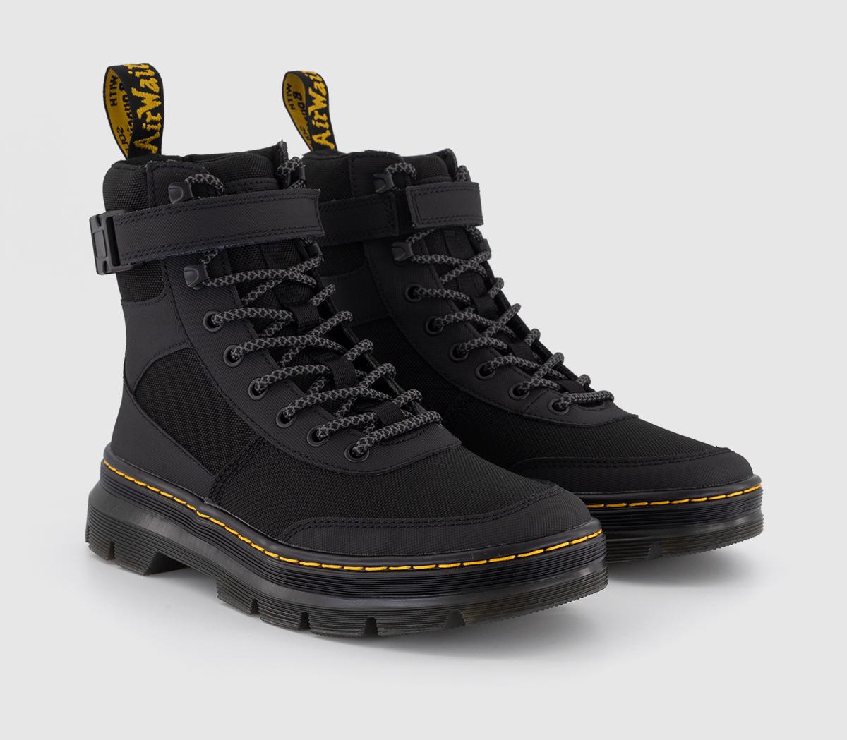 Dr. Martens Combs Tech Element Boots Black Extra Tough Nylon - Women's ...