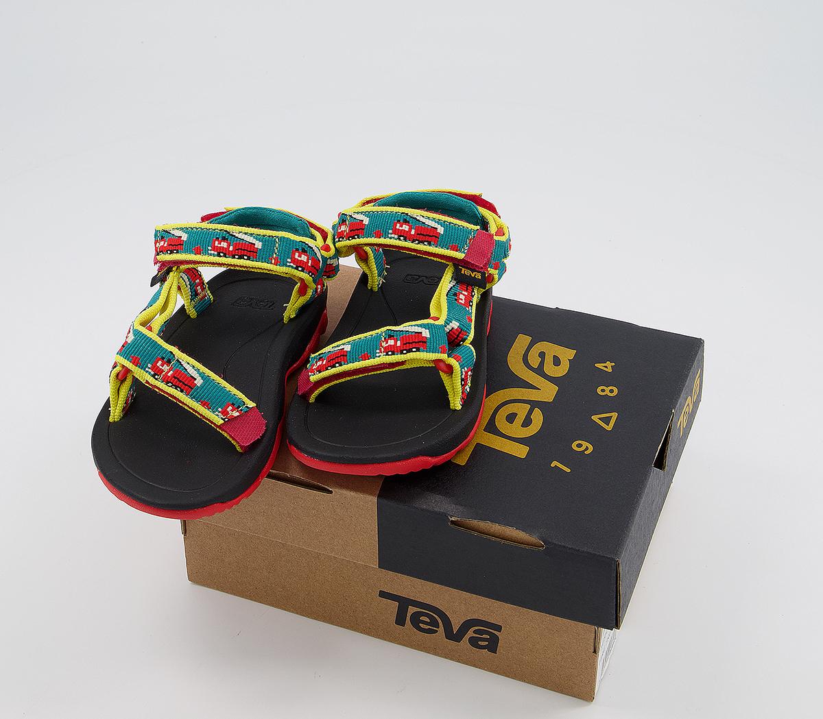 Teva Hurricane Infant Fire Truck Teal - Unisex
