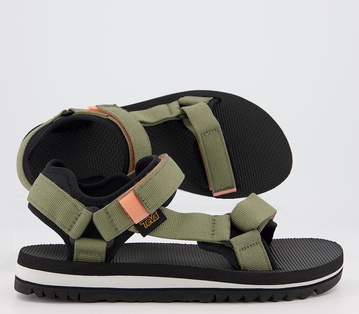Teva Universal Trail Sandals Burnt Olive - Women’s Sandals