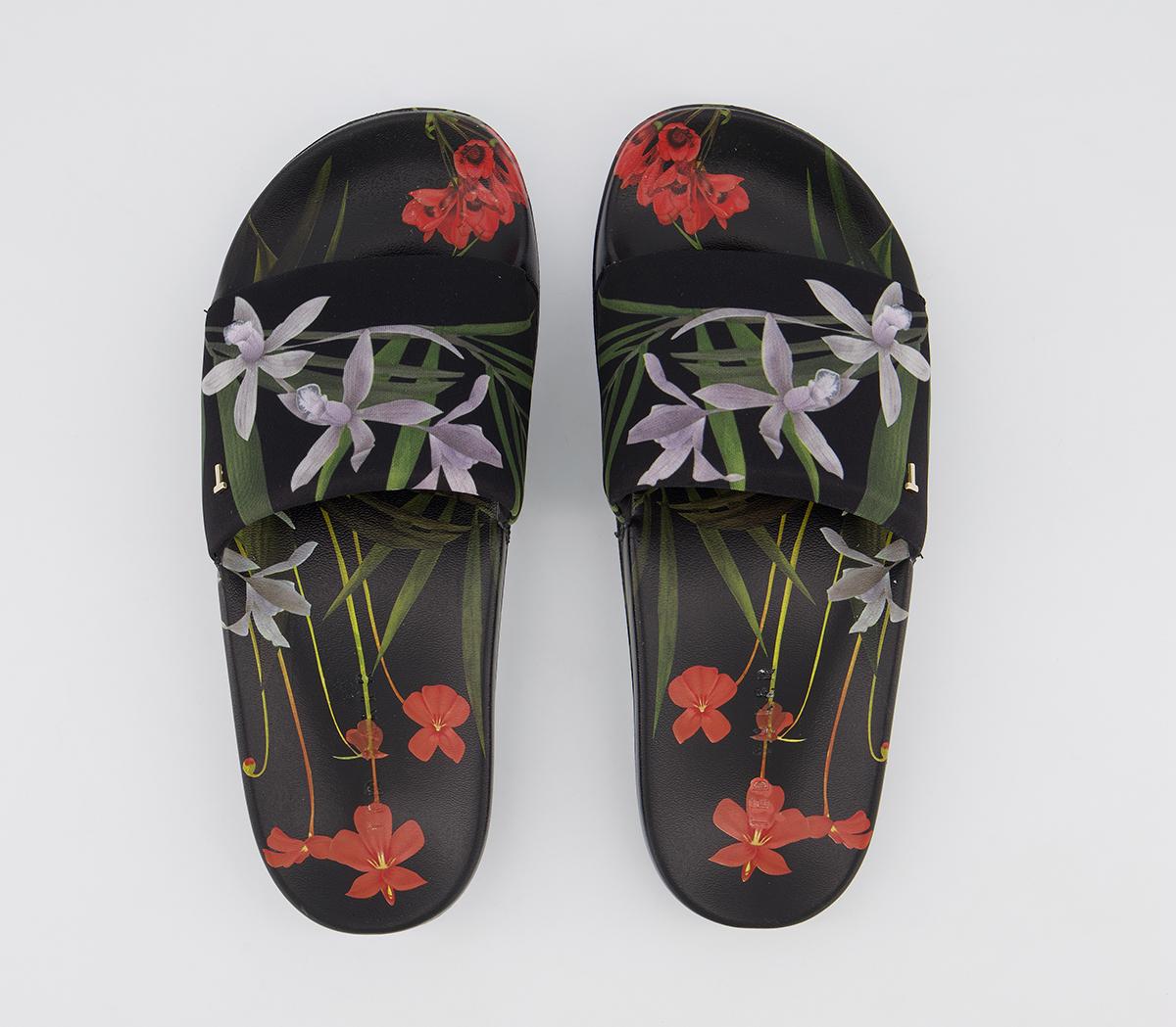Ted Baker Avelinh Slides Black - Women’s Sandals