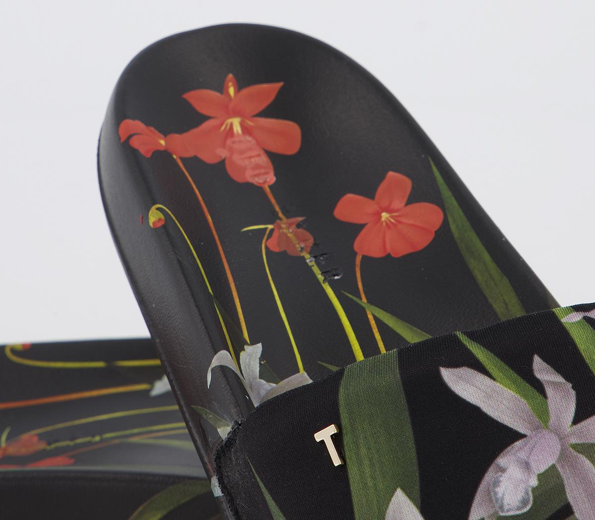 Ted Baker Avelinh Slides Black - Women’s Sandals