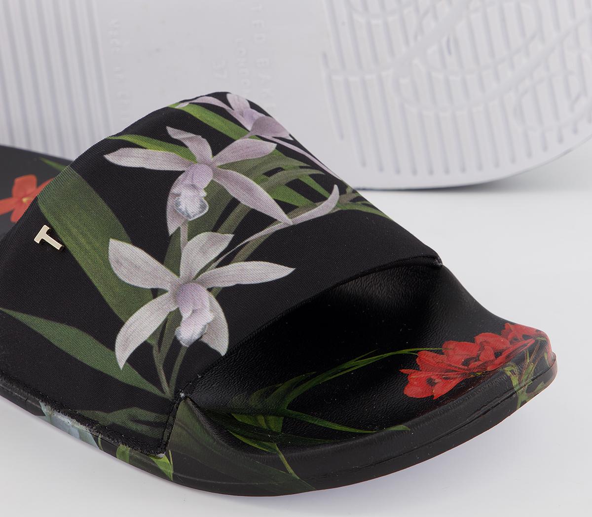 Ted Baker Avelinh Slides Black - Women’s Sandals