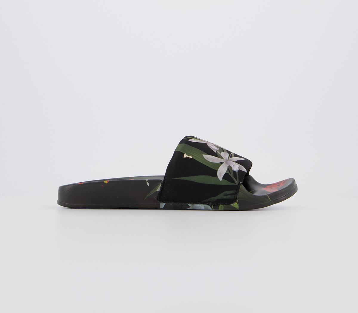 Ted Baker Avelinh Slides Black - Women’s Sandals