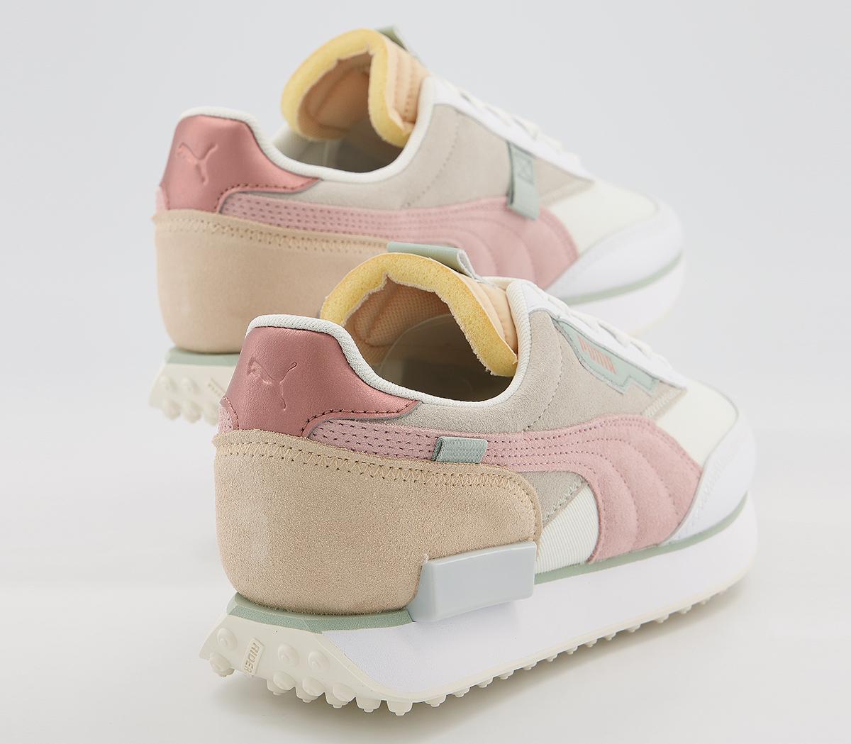 PUMA Future Rider Trainers Marshmallow Natural Vachetta - Women's Trainers