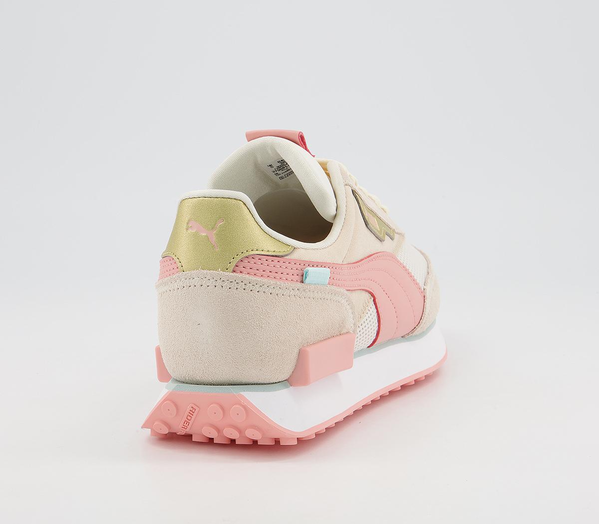 PUMA Future Rider Trainers Apricot Blush Sand - Women's Trainers