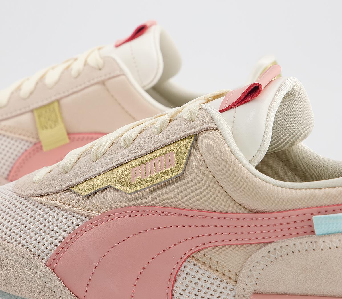 PUMA Future Rider Trainers Apricot Blush Sand - Women's Trainers