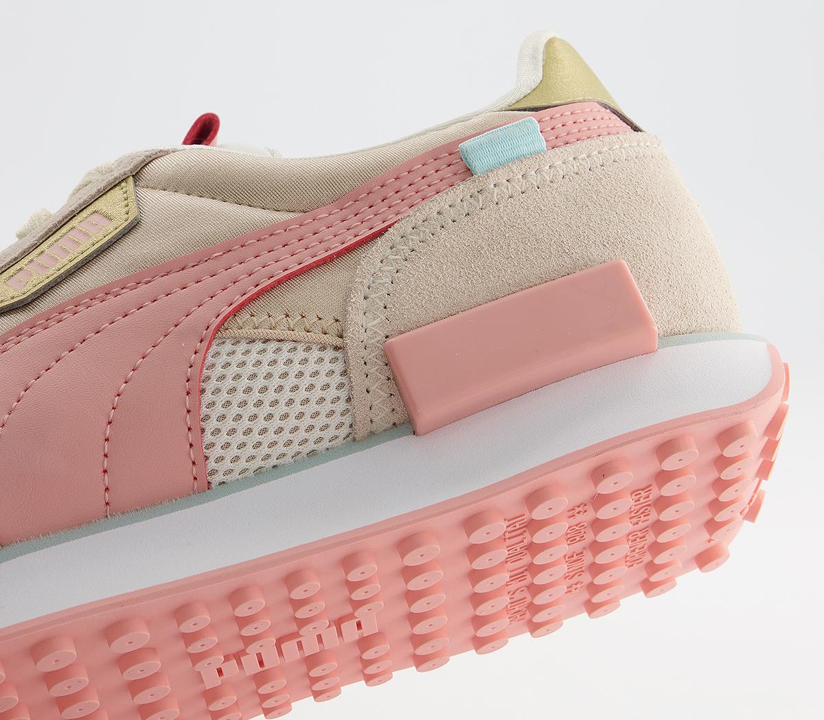 PUMA Future Rider Trainers Apricot Blush Sand - Women's Trainers