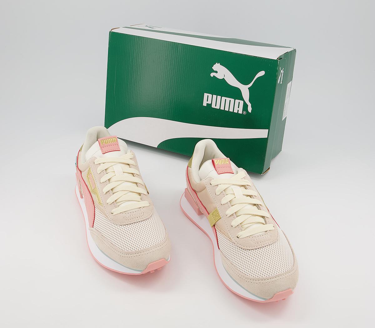 PUMA Future Rider Trainers Apricot Blush Sand - Women's Trainers