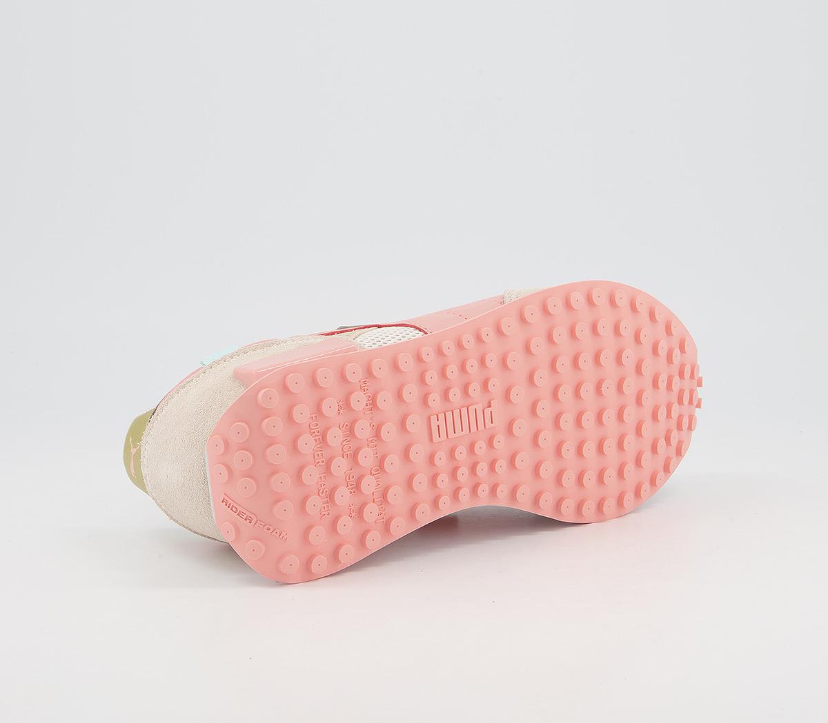 PUMA Future Rider Trainers Apricot Blush Sand - Women's Trainers