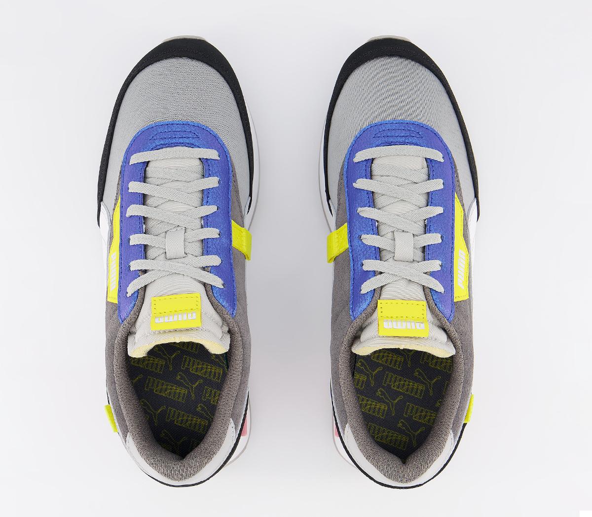 PUMA Rider Mix Gray Violet Puma Black - Unisex Sports