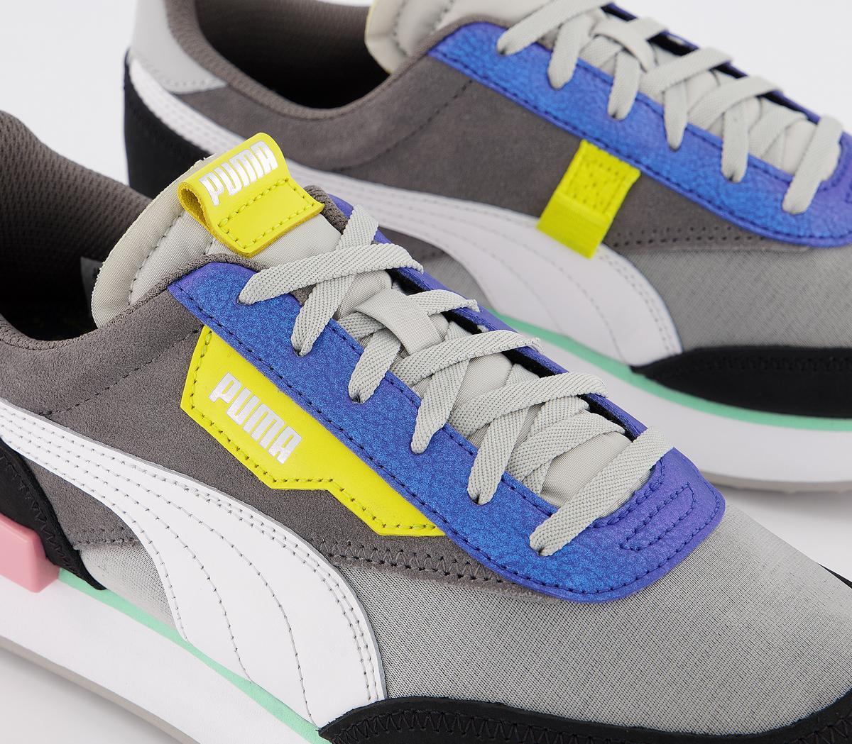 PUMA Rider Mix Gray Violet Puma Black - Unisex Sports