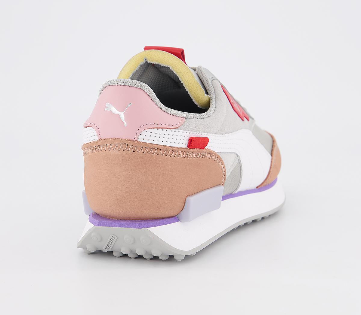 PUMA Rider Mix Trainers High Rise Nougat - Women's Trainers