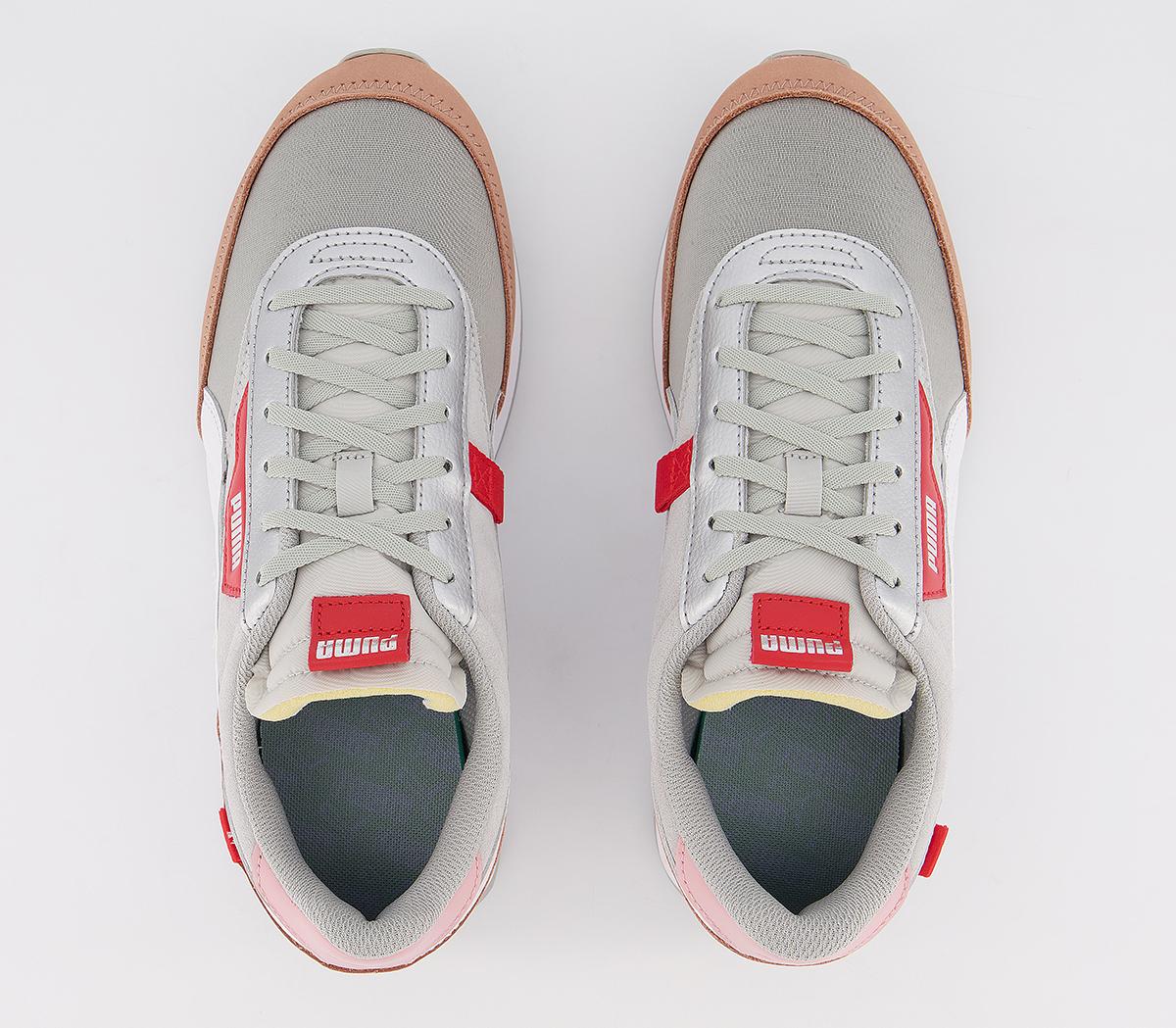 PUMA Rider Mix Trainers High Rise Nougat - Women's Trainers