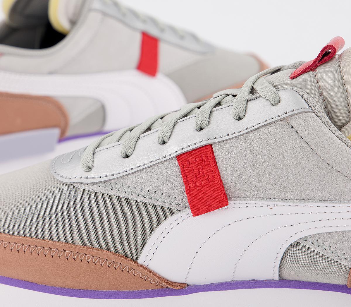 PUMA Rider Mix Trainers High Rise Nougat - Women's Trainers