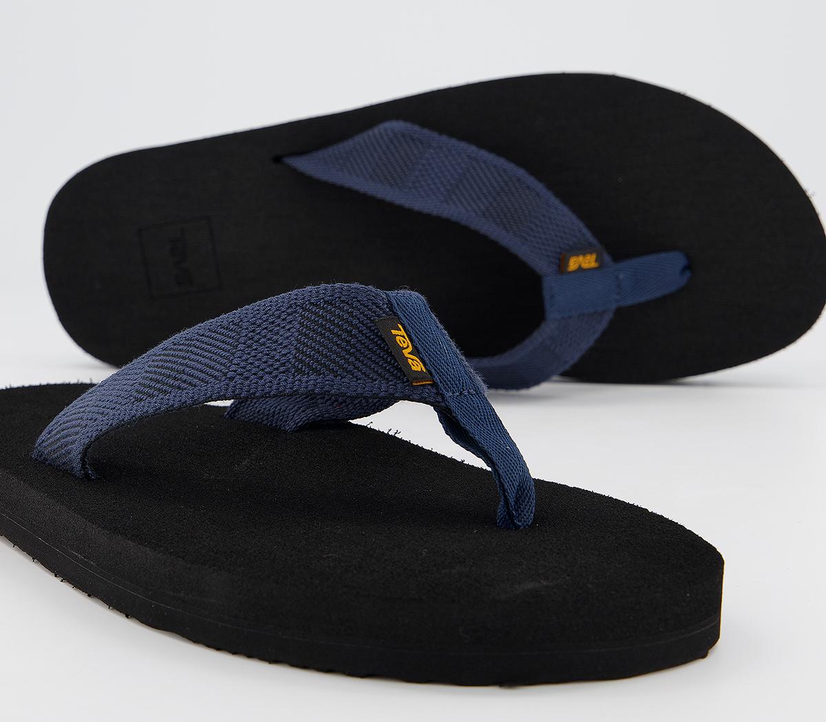Teva Mush II Flip Flops Dark Blue - Men’s Sandals