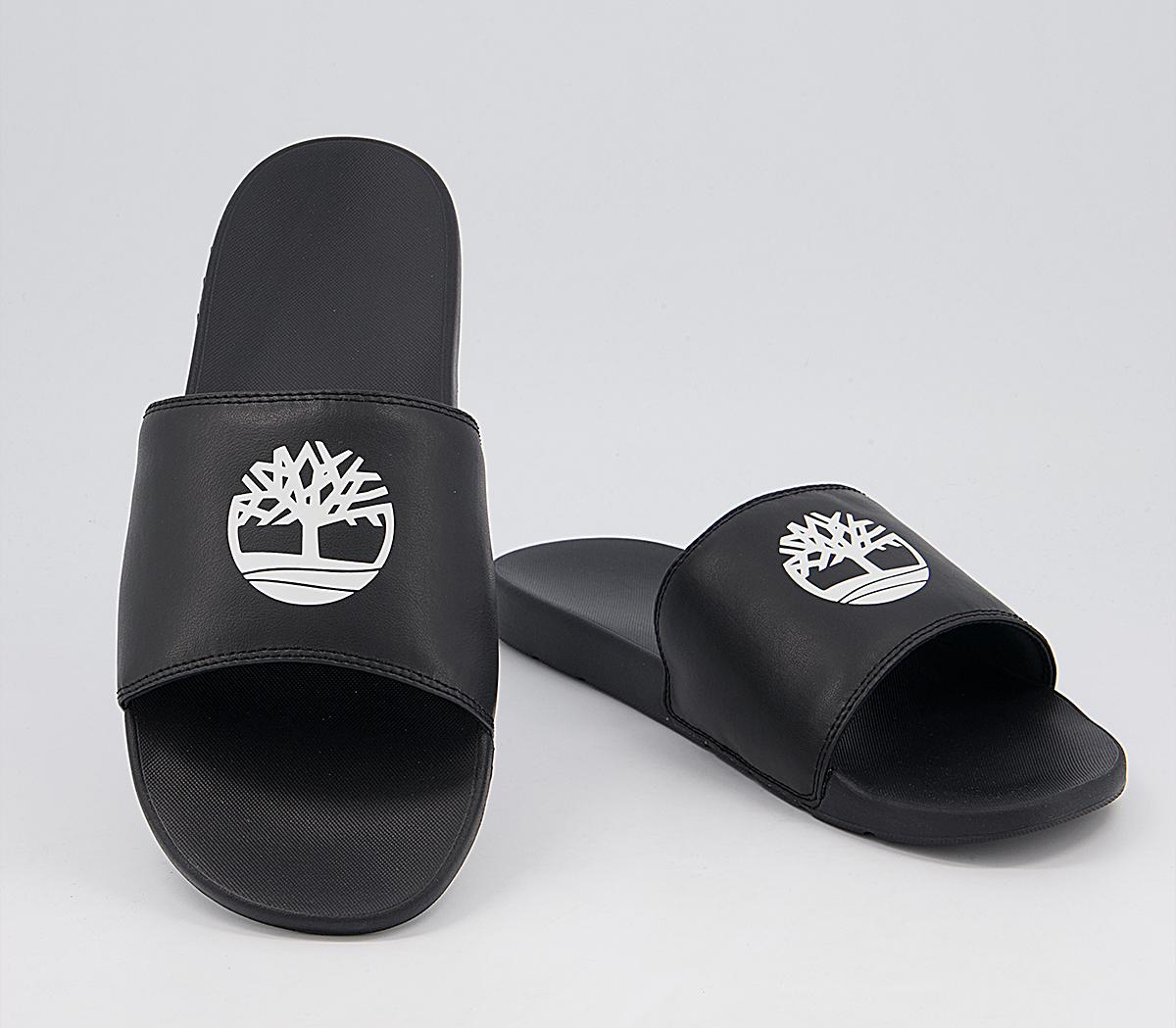Timberland Playa Sands Sports Slides Black - Men’s Sandals